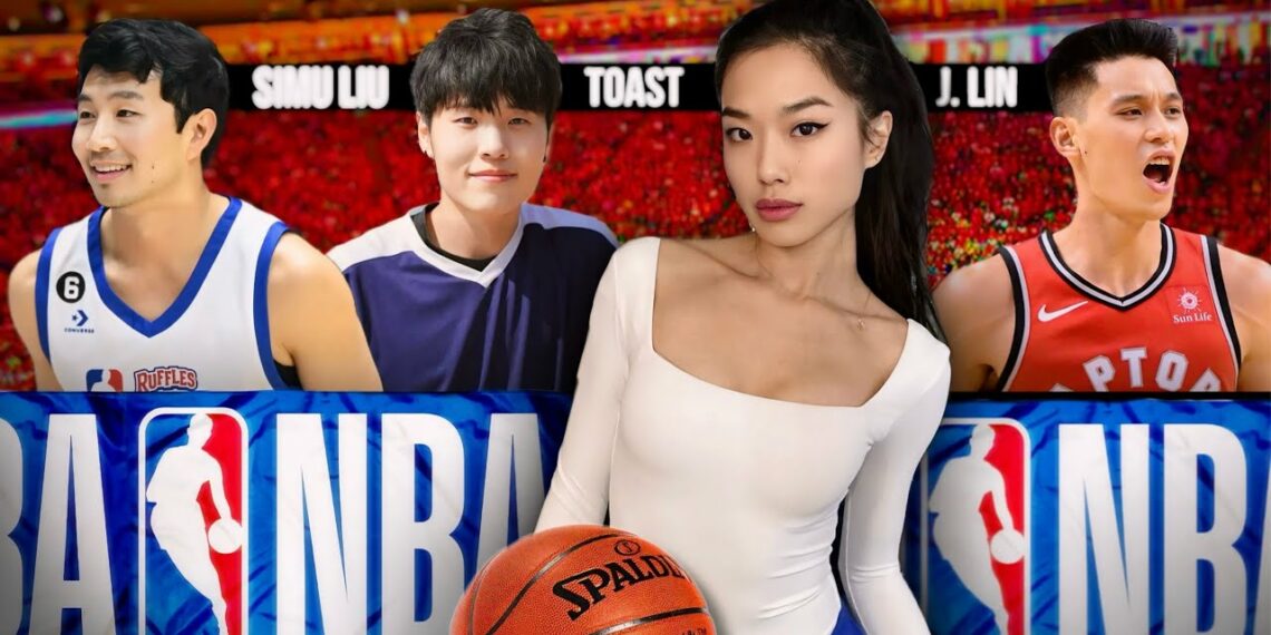 Simu Liu & Jeremy Lin 2024 Celebrity Basketball Game