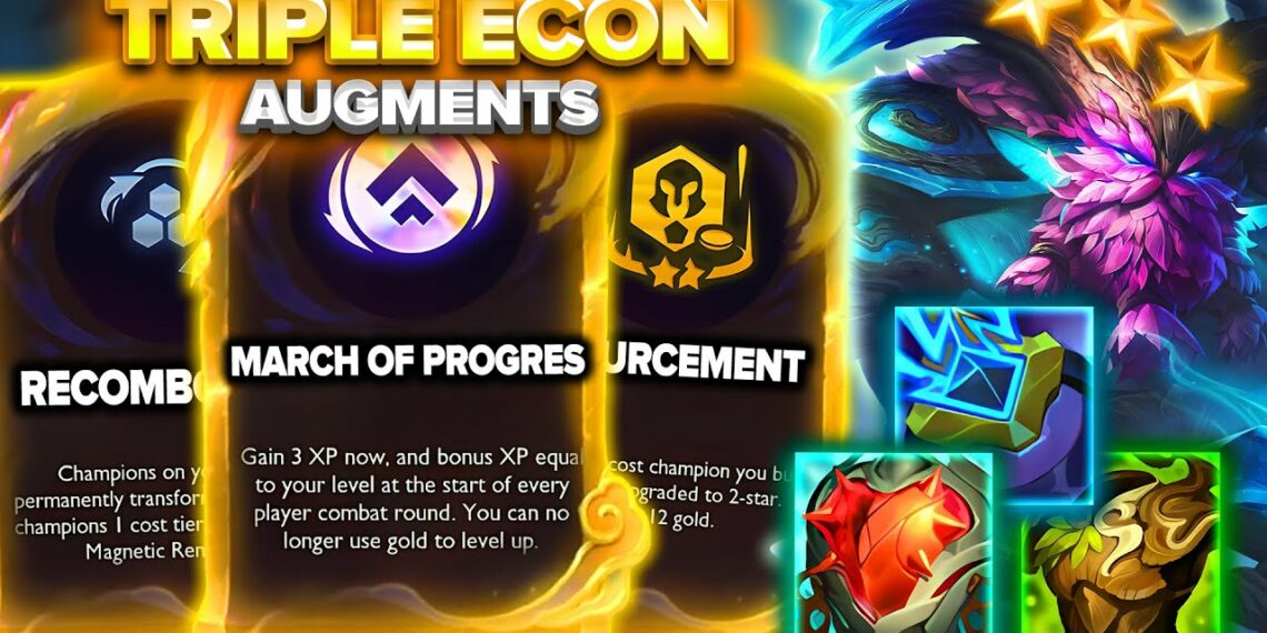 CammyTFT: How to Win with Triple Econ Augments in Teamfight Tactics Set 11 Ranked