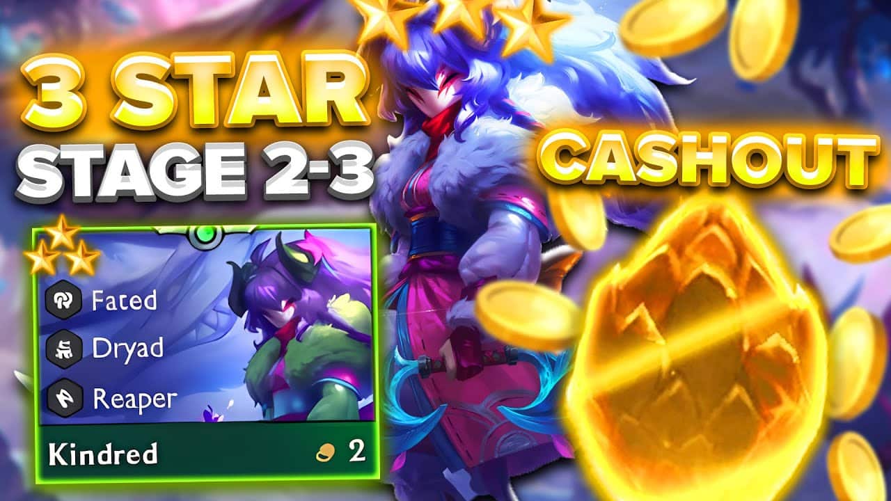 CammyTFT: The Earliest 3 Star Kindred Ever - Insane Game!!! | Teamfight ...