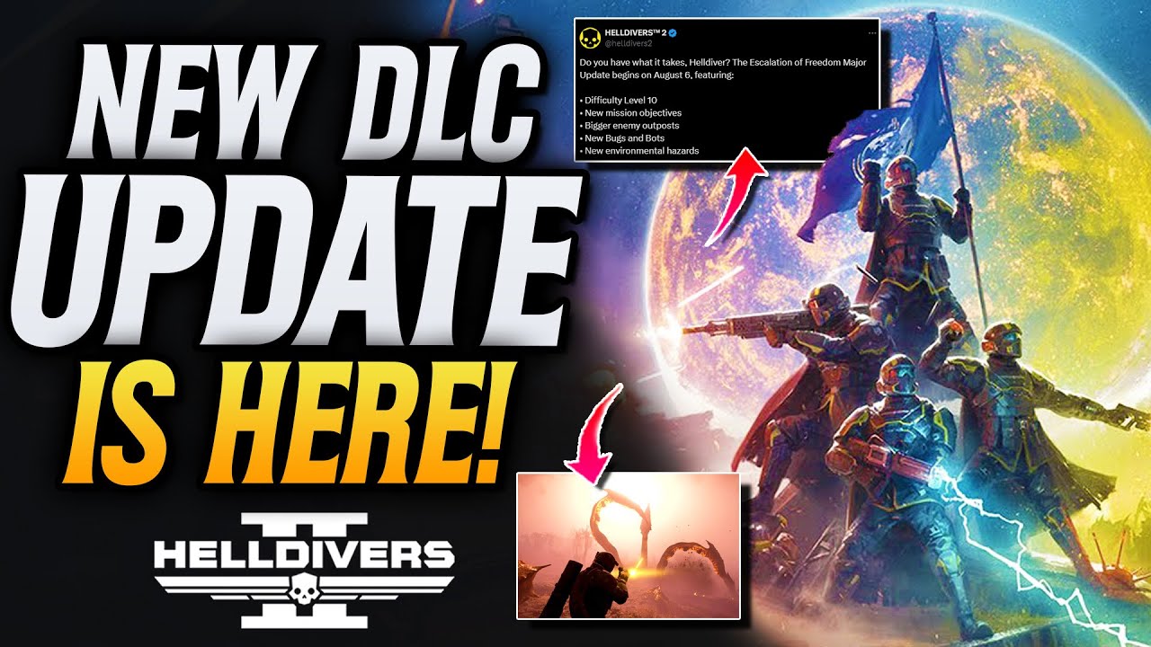 Cloud Plays: Helldivers 2 First BIG FREE DLC Has Been Announced! It ...