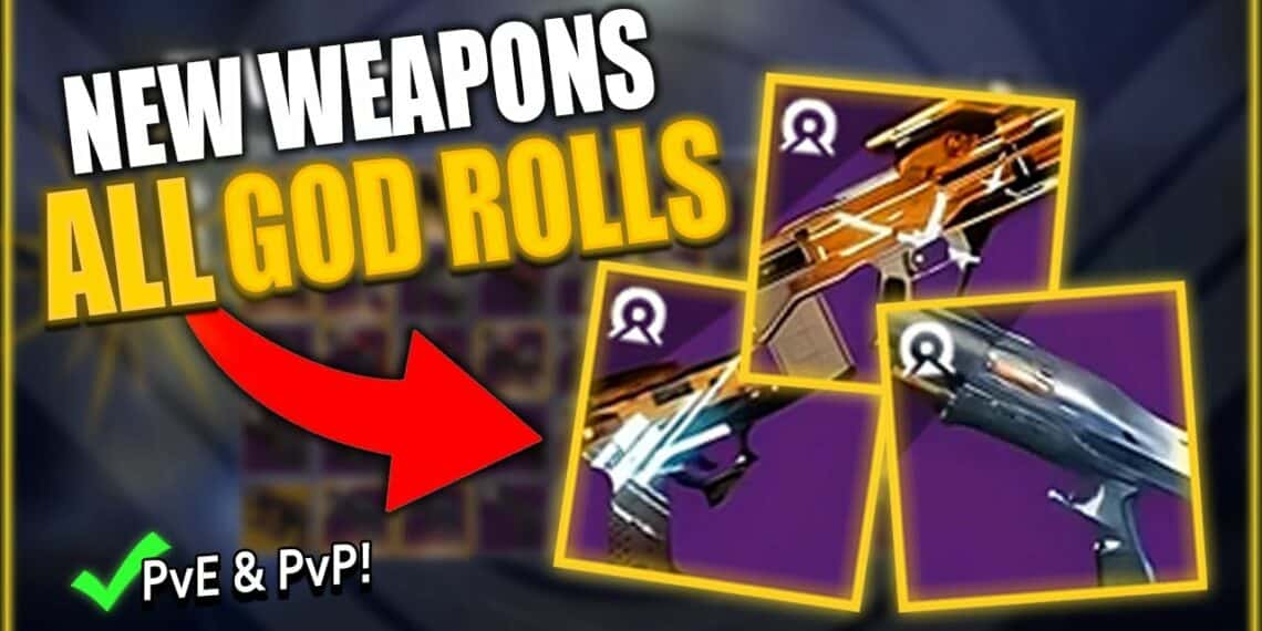 Fallout Plays: Get These Act 2 God Rolls ASAP