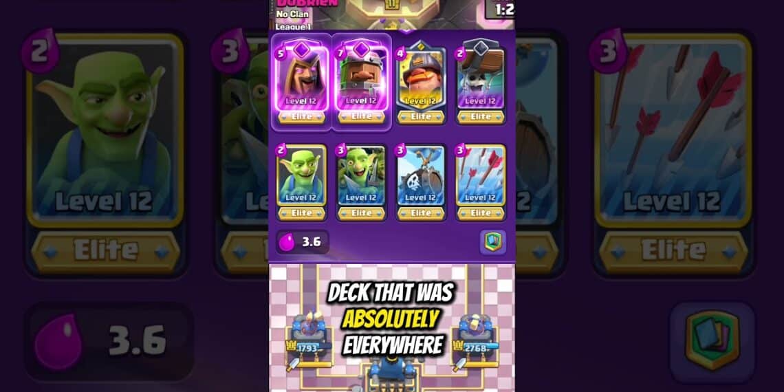 FullTilt Gaming: The Most Fun Evolved Goblin Giant Deck in Clash Royale