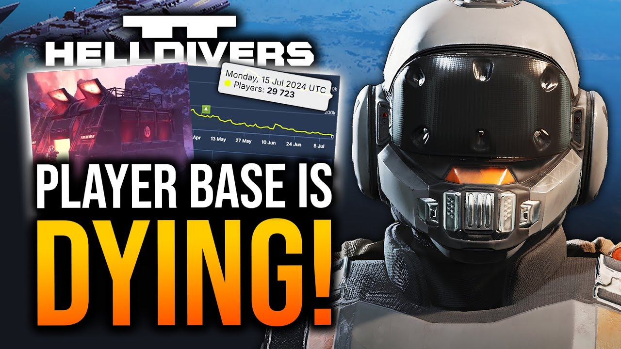 Helldivers 2 News: Player Count Drops, Progression Issues