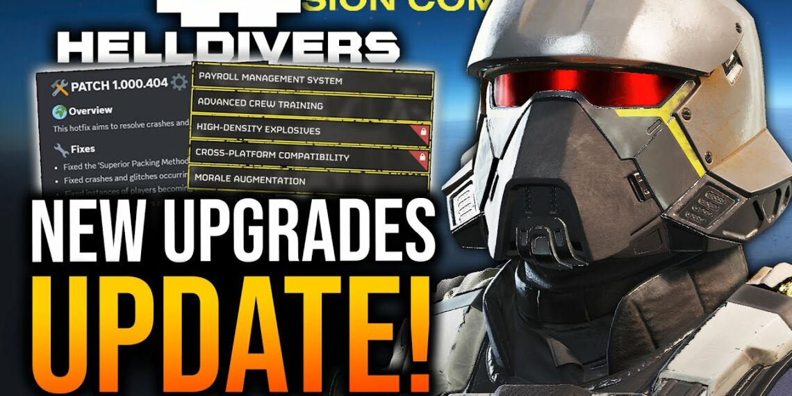 Helldivers 2: High-Density Explosives & New Ship Upgrades