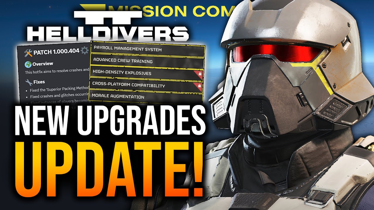 Helldivers 2: High-Density Explosives & New Ship Upgrades