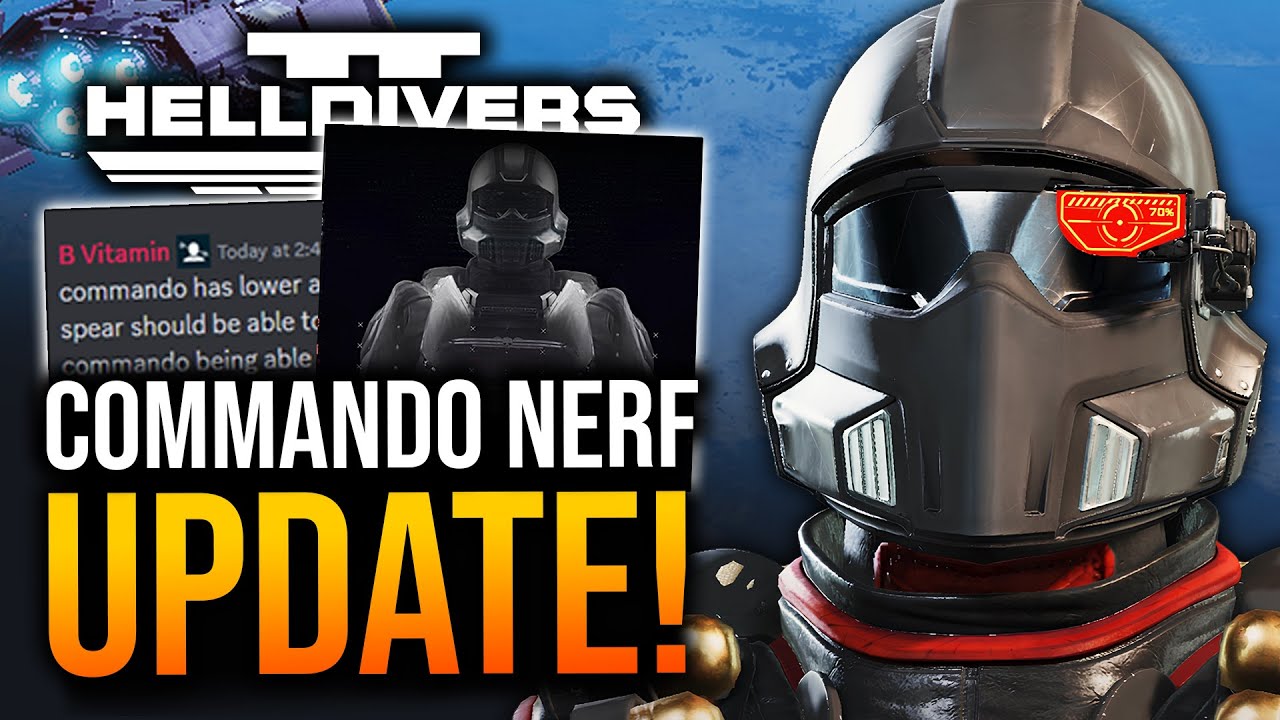 Glitch Unlimited: Helldivers 2 - Sony Leaked NEW Armor, Commando Nerf & Major Order!