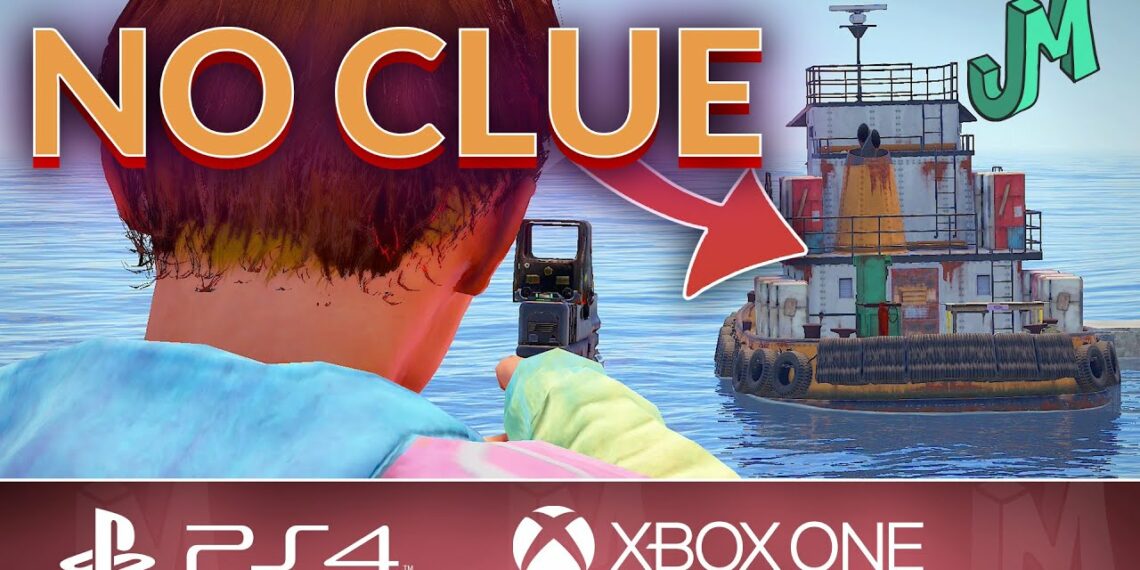 Jade Monkey: Rust Console Raid - Stealing Tug Boats on PS4 and Xbox