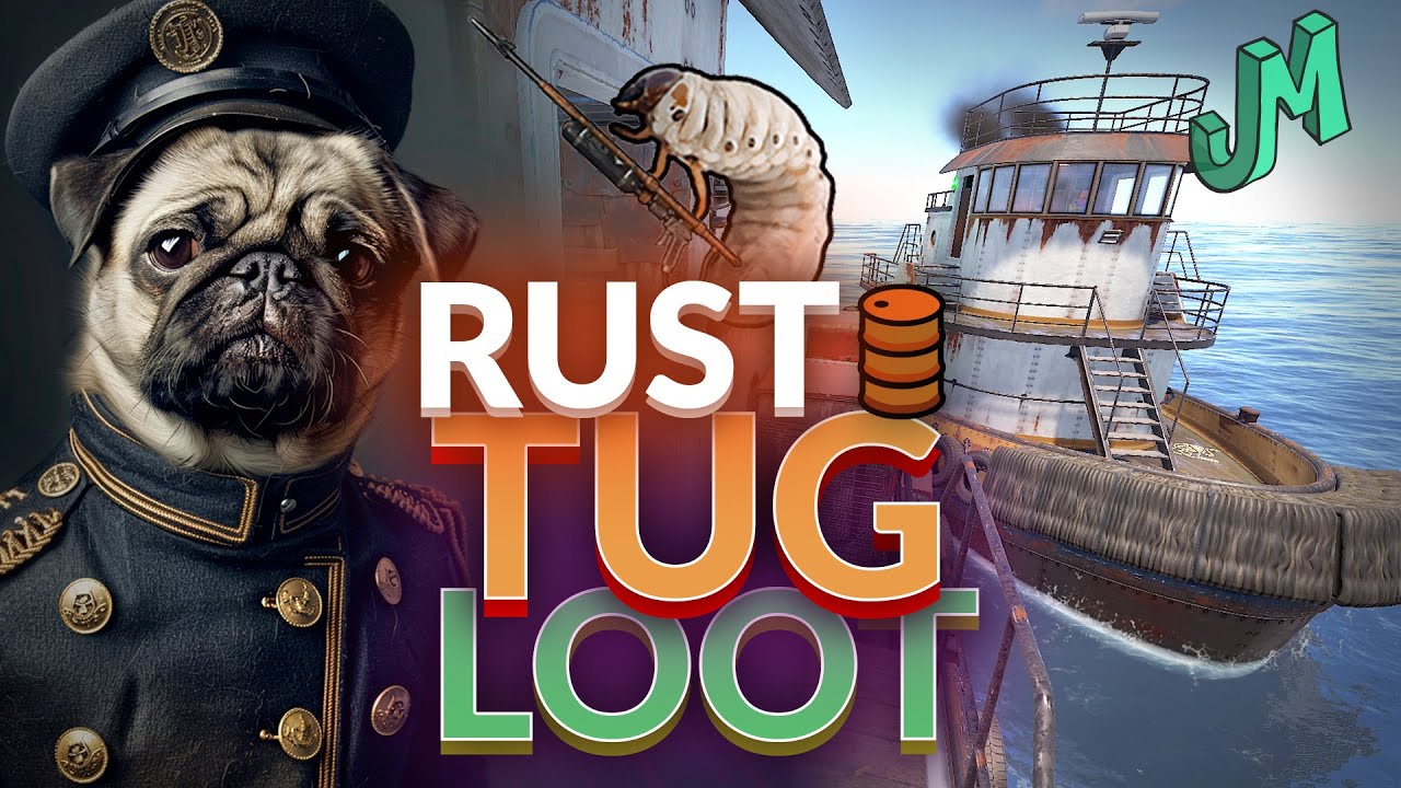Jade Monkey: Tugboats & Loots 🛢 Rust Console 🎮 Stream 672