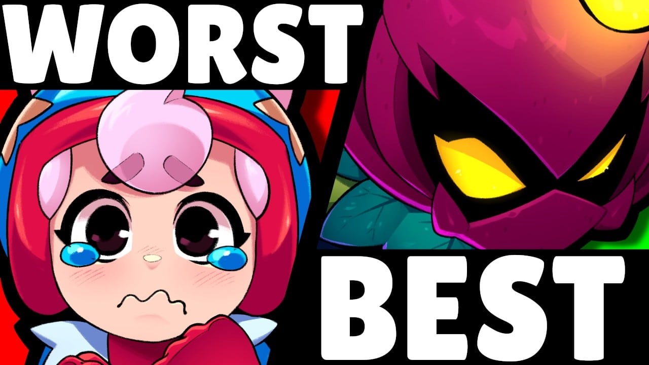 KairosTime Gaming: Ranking EVERY Brawler from WORST to BEST! | Pro Tier ...