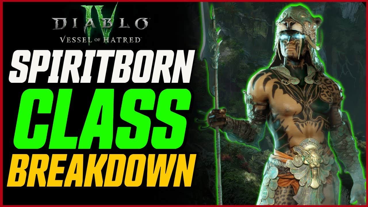 Diablo 4 Spiritborn: A Deep Dive into the New Class