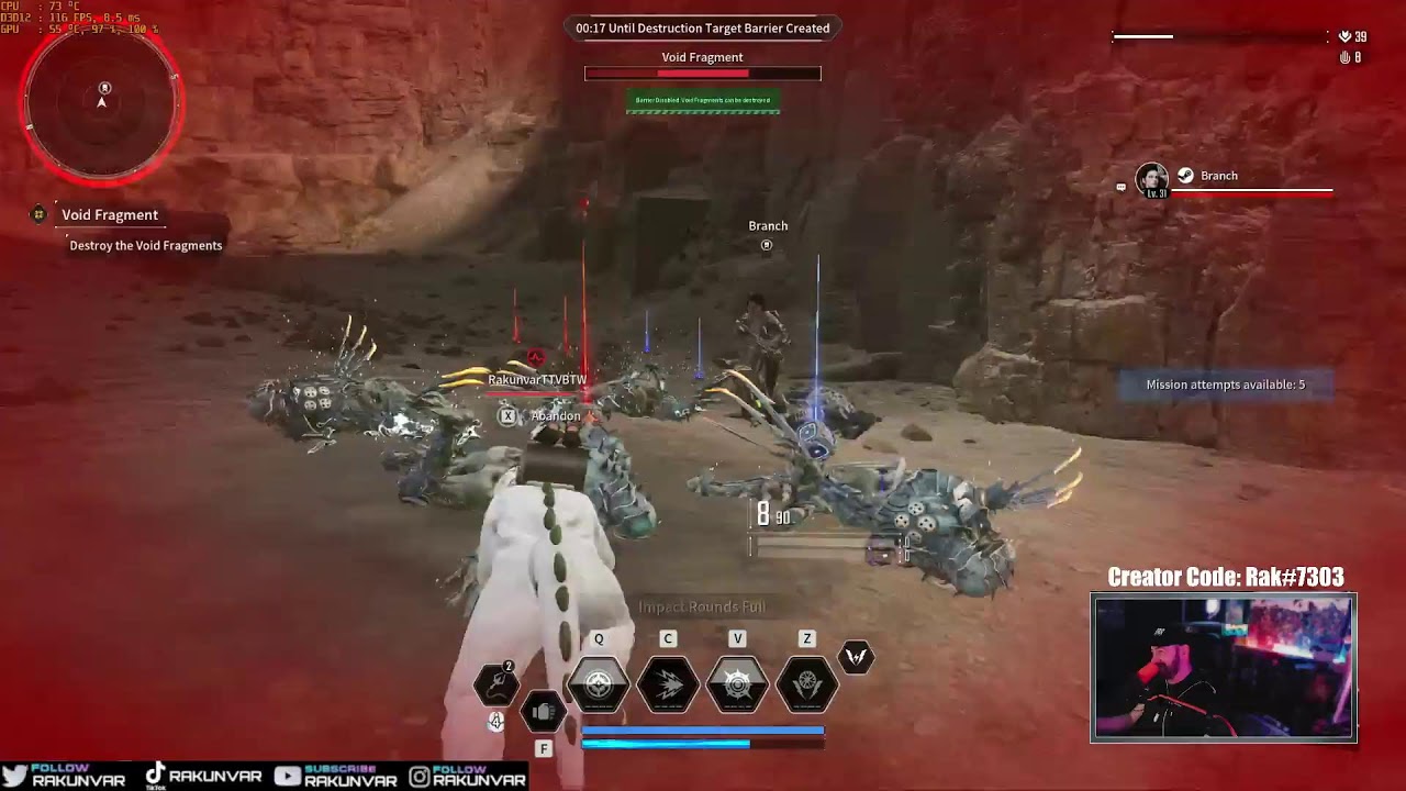 Rakunvar: Creator Code: Rak#7303 The First Descendant is OUT!⚠️ LIVE on ...