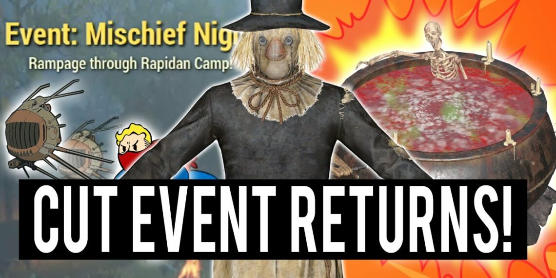 Fallout 76: Mischief Night & Cauldron Hot Tubs