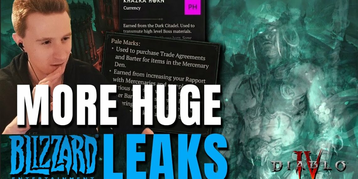 Rob2628: Diablo 4 Leaks - New Paragon & Mercenary Rapport Info