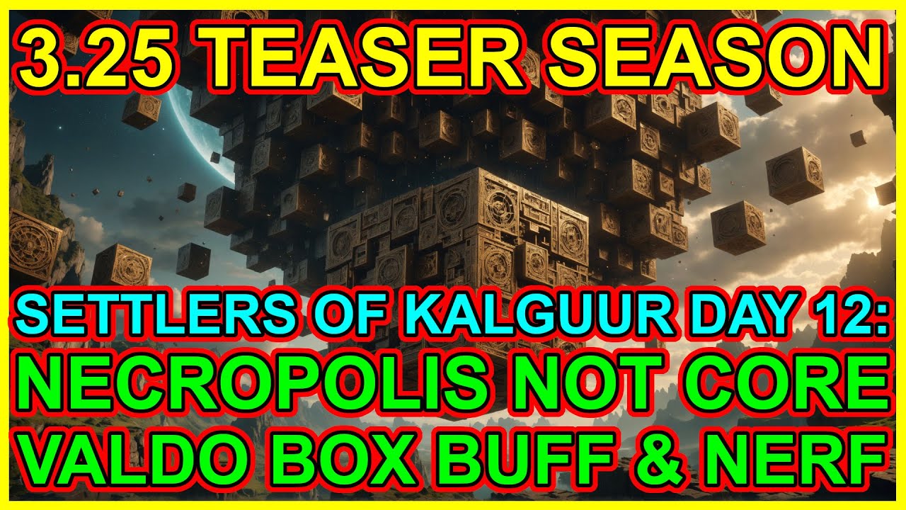 PoE 3.25: Necropolis Changes & Valdo's Box Explained