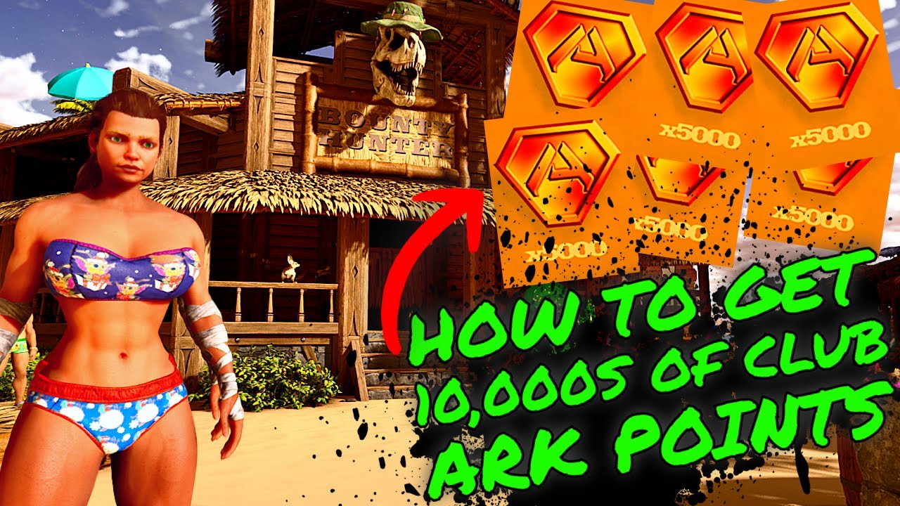 Teachers Game Too: How to Get 10,000s of CLUB ARK Points in Ark Survival Ascended FAST!!!