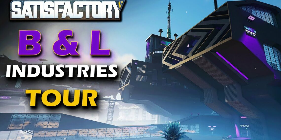 TotalXclipse: Exploring the B&L Industries MegaFactory in Satisfactory