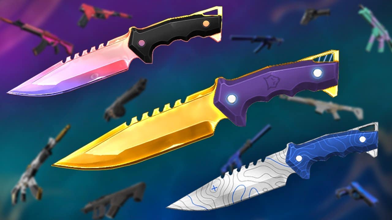 urnotjustin: The Disappearance of Default Knives in Valorant