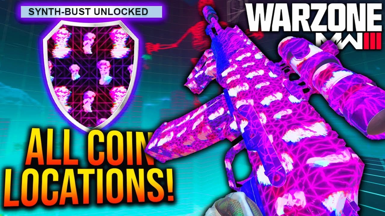 WhosImmortal: Unlock New "SYNTH-BUST" Animated Camo Fast! All 12 Get ...