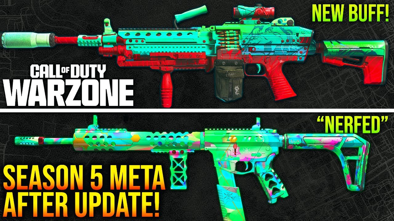 New Warzone Meta: Best Loadouts for Season 5
