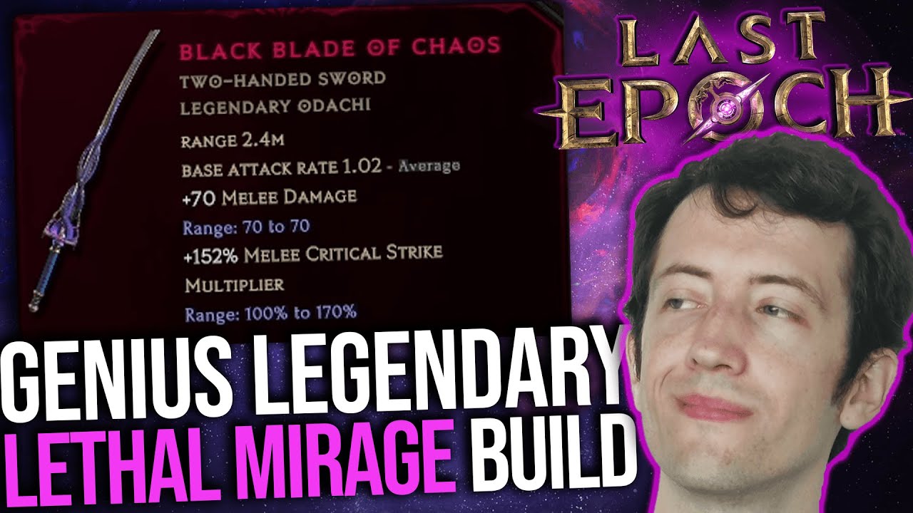 wudijo: Last Epoch - The Lethal Mirage Build Guide