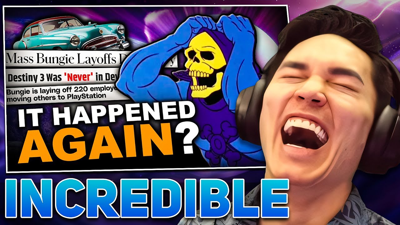 Aztecross: Skeletor REALLY Hates The Bungie Layoffs | Aztecross Reacts