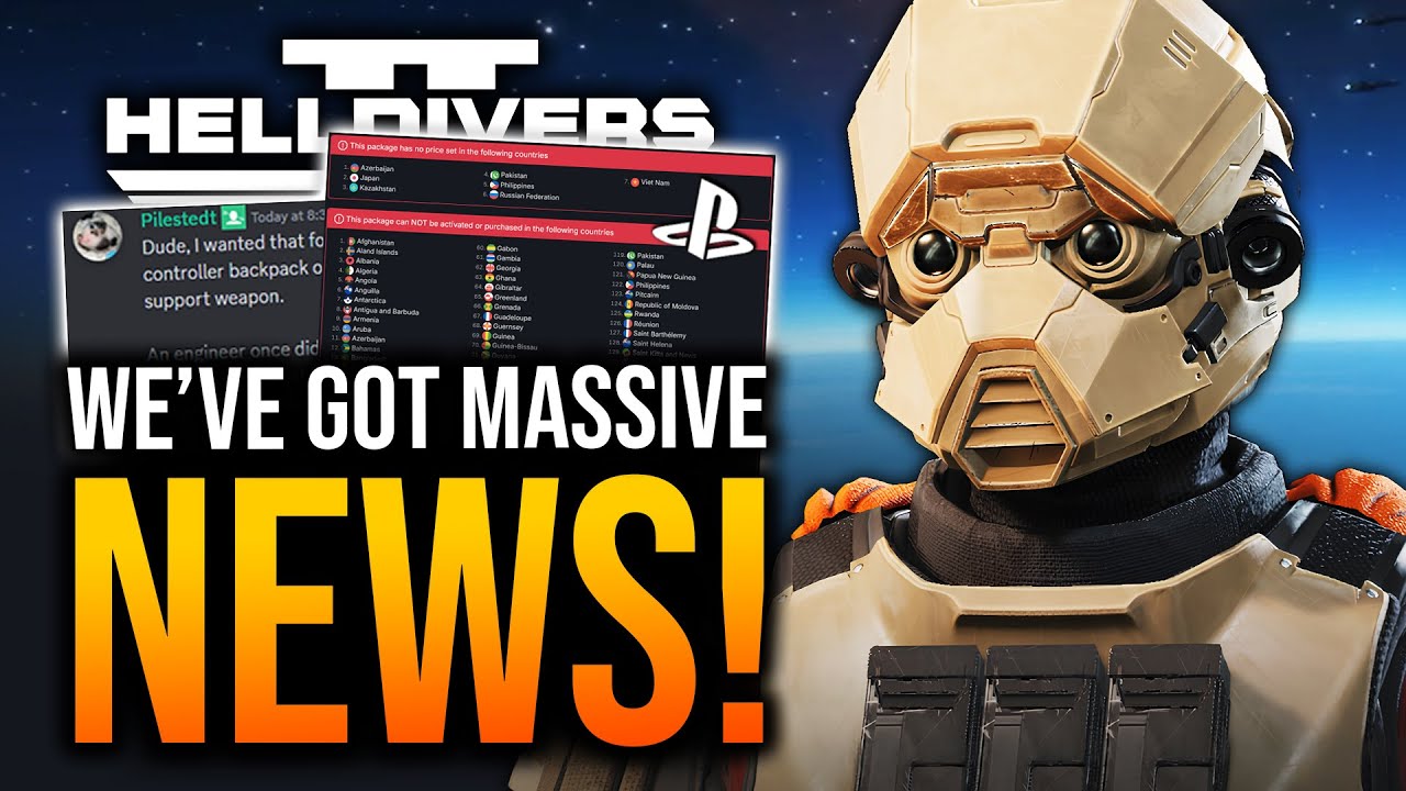 Glitch Unlimited: Helldivers 2 - CCO Reveals Sony News, Unhappy Devs & Patch Status!
