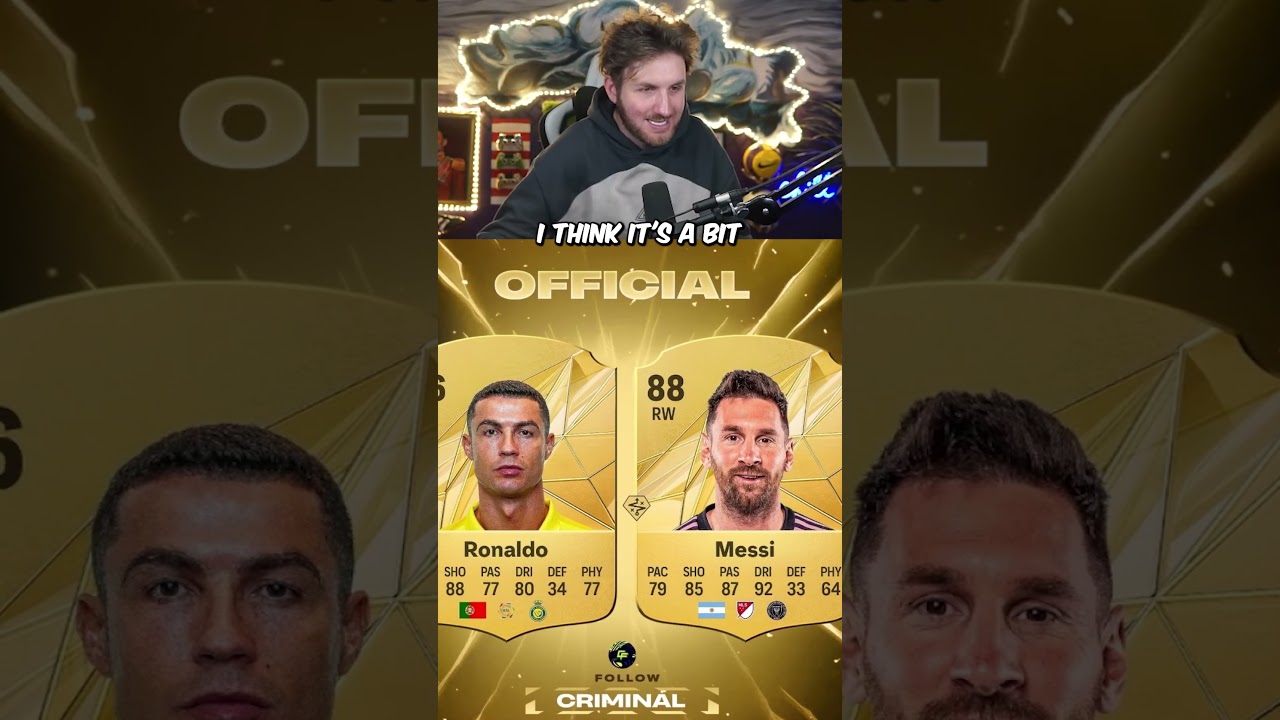 FIFA 25 Ratings: Messi & Ronaldo Revealed!