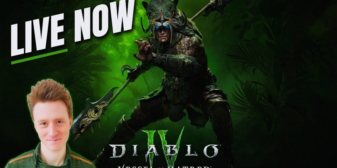 Rob2628: Diablo 4 Expansion News & Spiritborn Gameplay - Live Recap