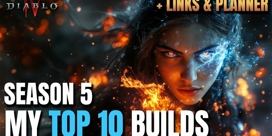 Rob2628: My Top 10 Builds for Season 5 - Diablo 4