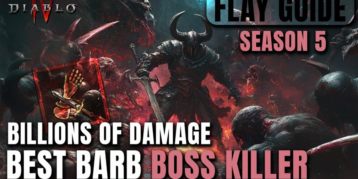 Rob2628: STILL BILLIONS OF BLEED DAMAGE Barb Flay Boss Killer Build Season 5