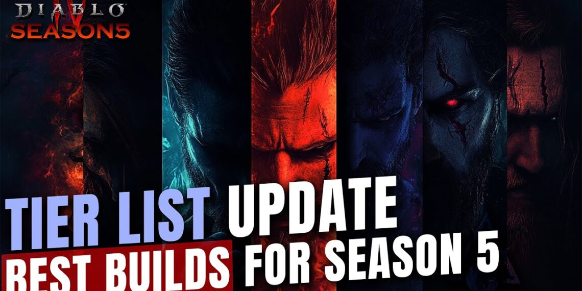 Top 5 Diablo 4 Season 5 Builds: Dominate Sanctuary