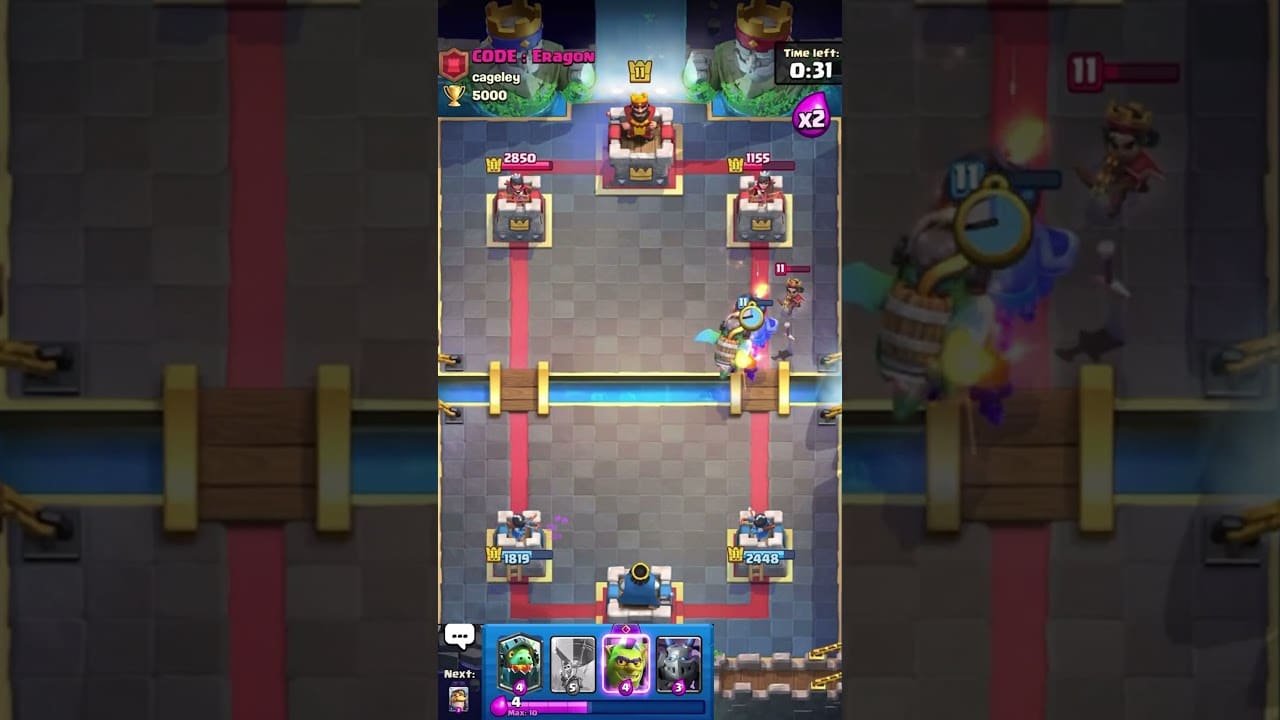 Ryley - Clash Royale: The Best Evo Goblin Cage Deck Revealed