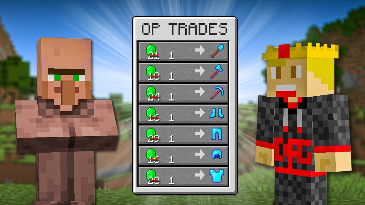 Shulkercraft: 15 Most Powerful Villager Trades in Minecraft
