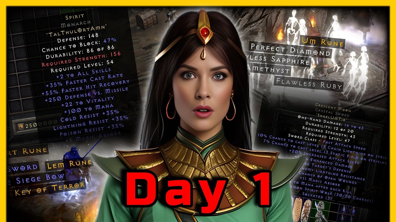 Sweet Phil: Zero to Hero in 24 Hours, S8 Charged Bolt Character and Gear Progress - Diablo 2 ...