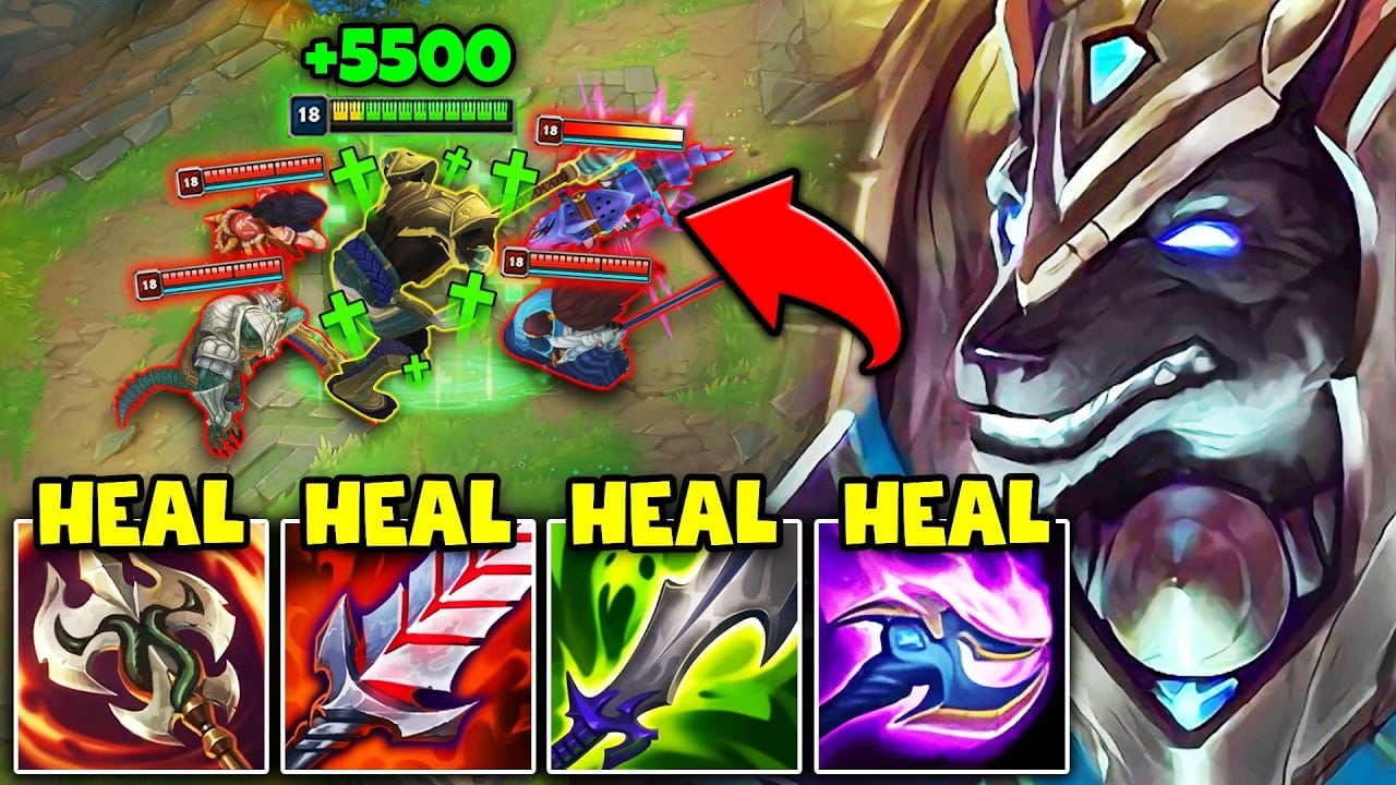 TC Zwag: Nasus but my Q heals my entire health bar (250% LIFESTEAL BUILD)