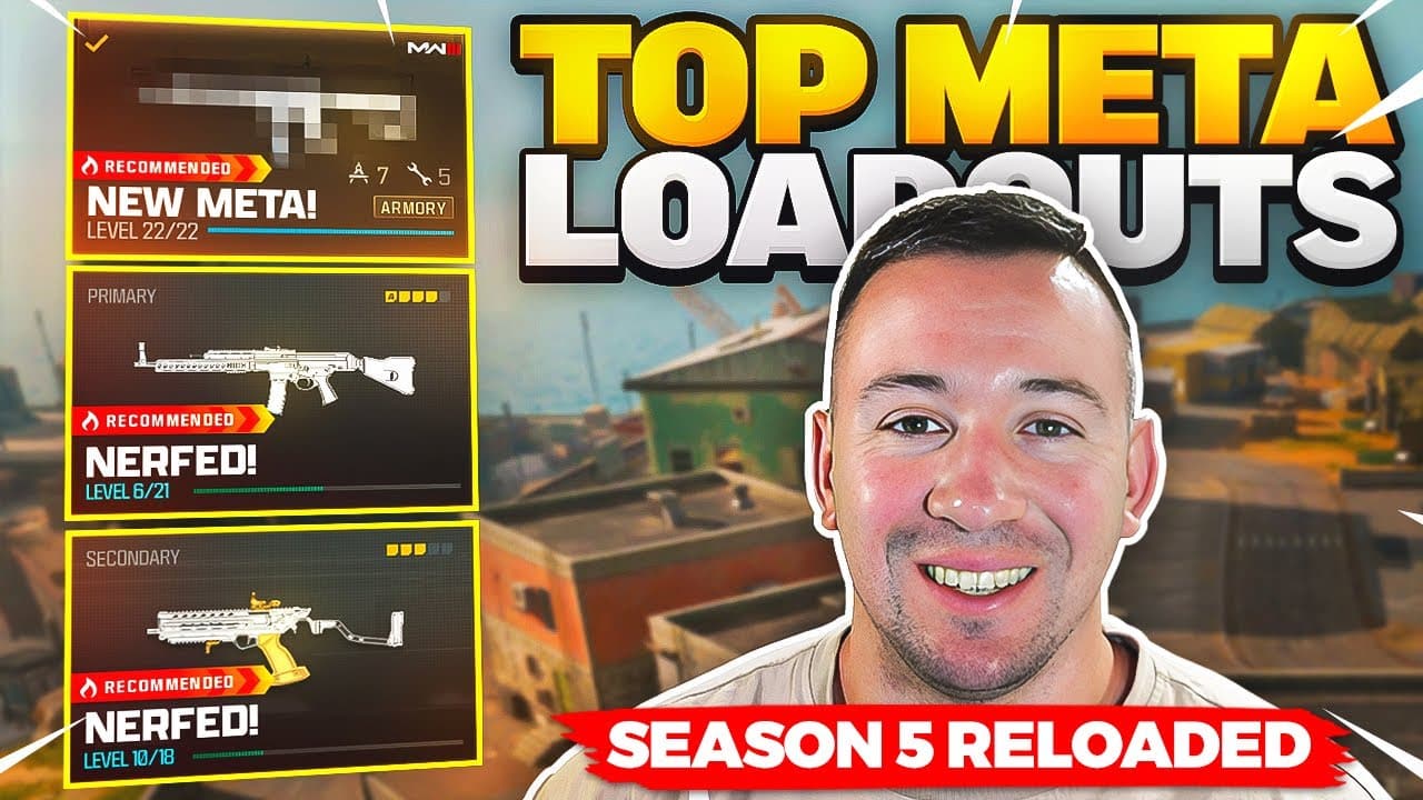 TCaptainX: Best META Loadouts after Season 5 Reloaded Update in Warzone 3