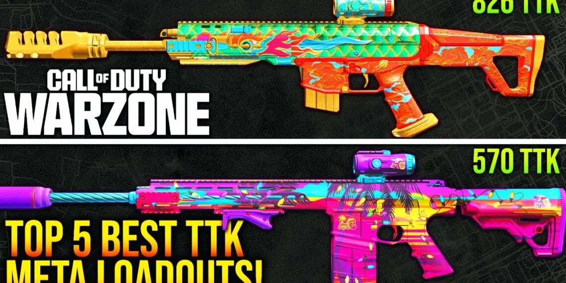 STG TTK: Top 5 Fastest Warzone Loadouts