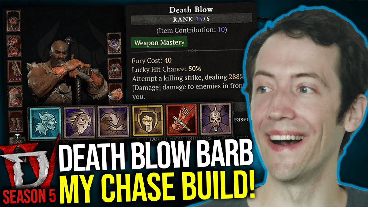 wudijo: Diablo 4 - Death Blow Barb: Delete Everything (Season 5)