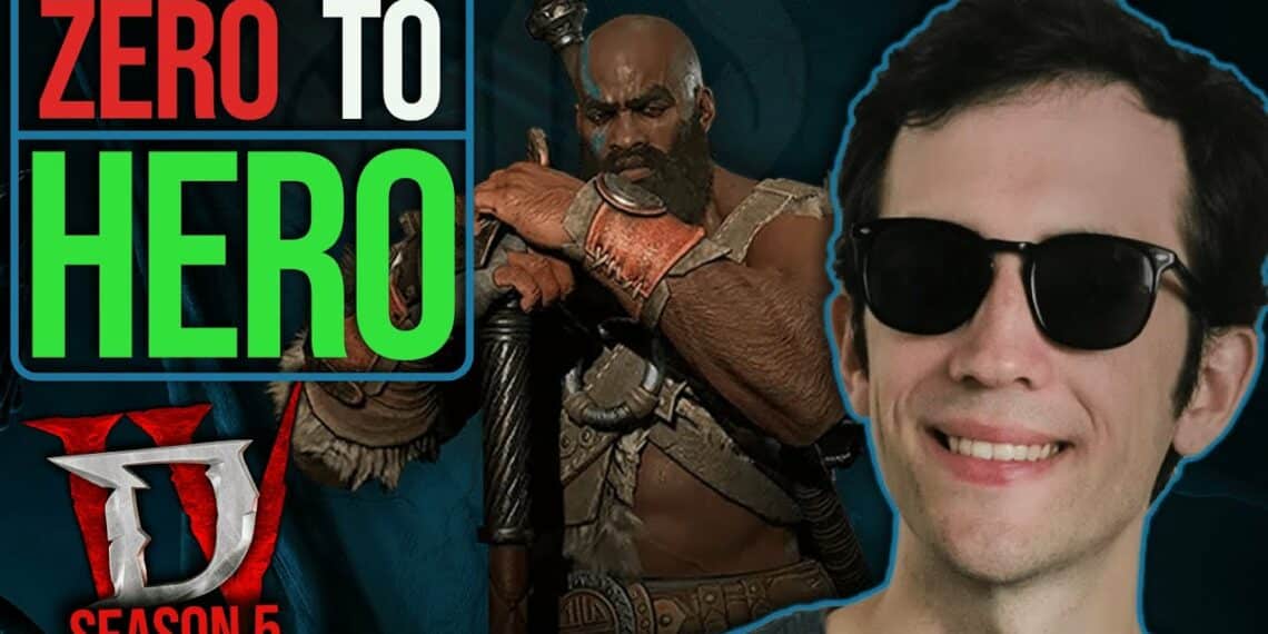 wudijo: Diablo 4 - Zero To Hero: Full Barb Leveling (Season 5)
