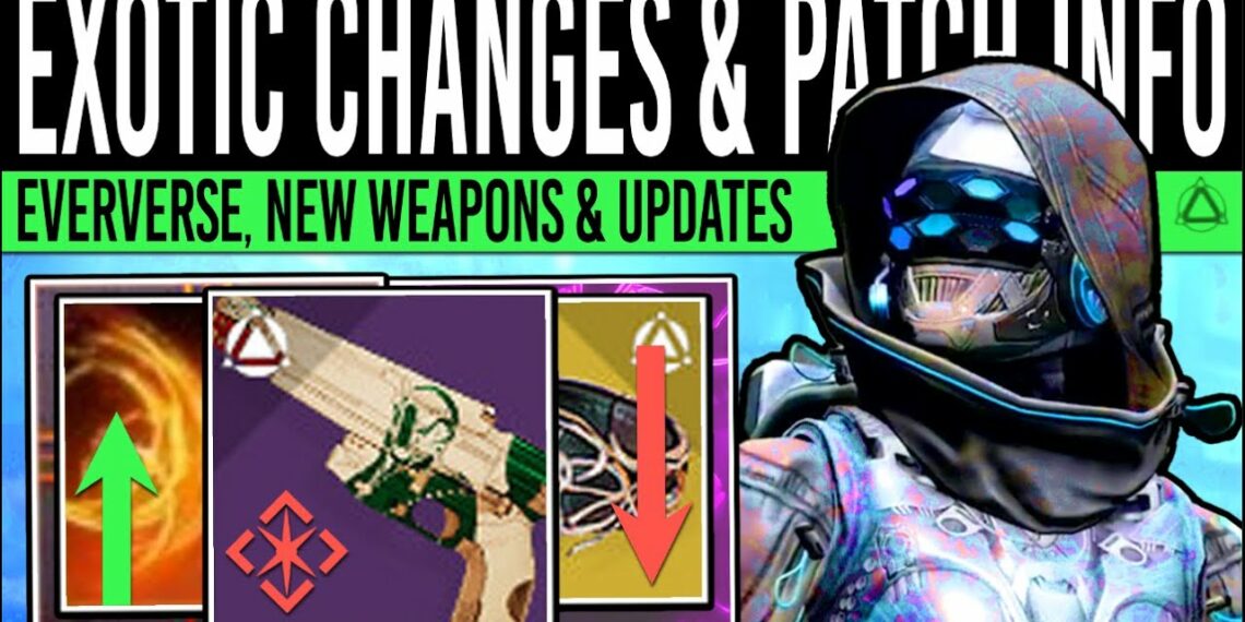 xHOUNDISHx: Destiny 2: BIG PATCH CHANGES & EXOTIC UPDATES! Solstice ...